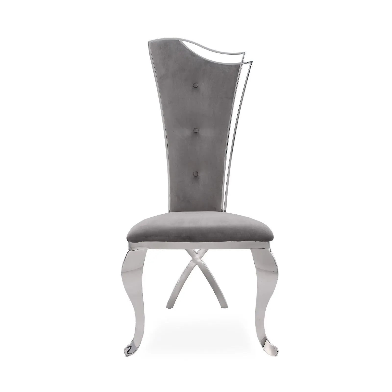 Dining Chair Belladonna Silver Dining Chair Roberto Grassie Furniture