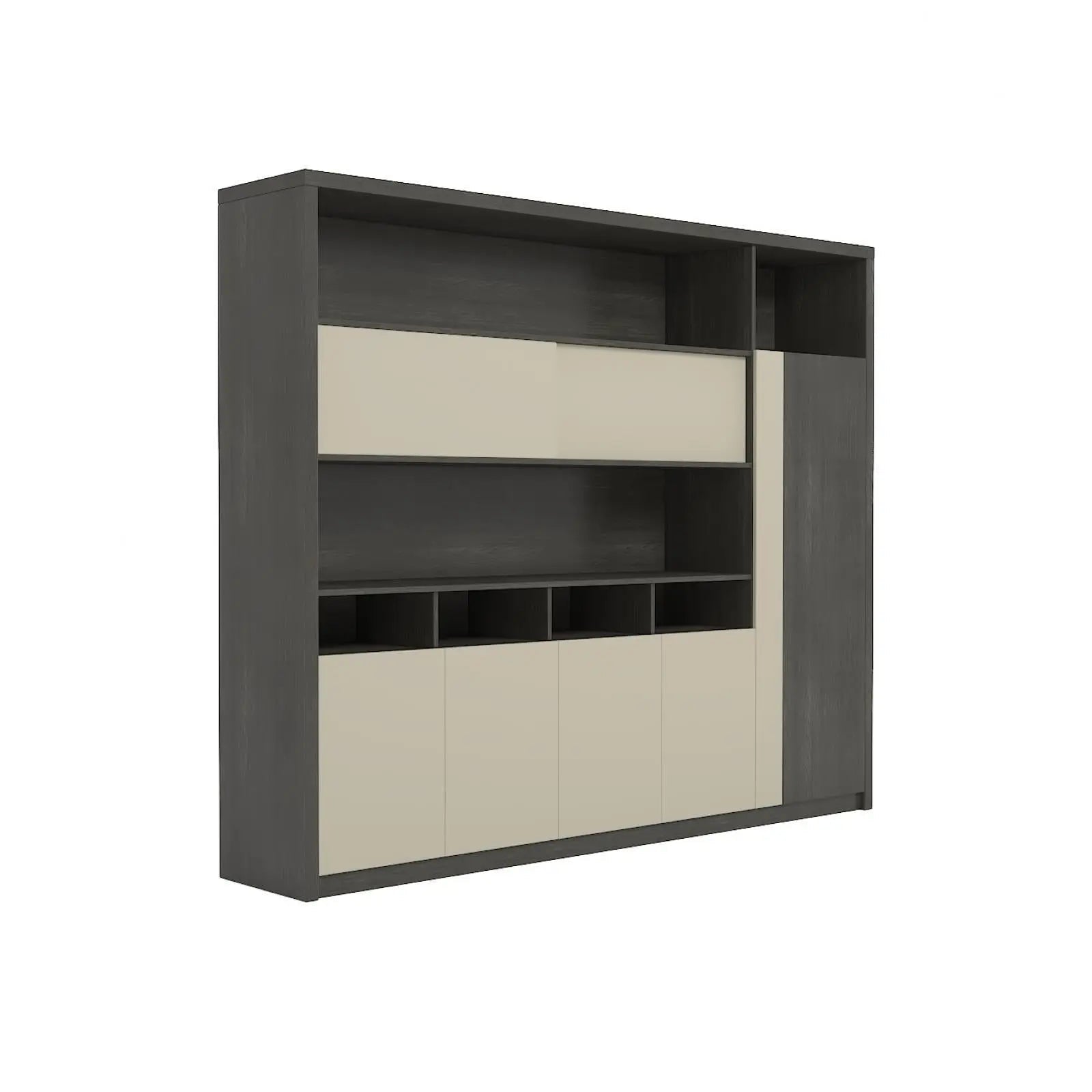 Office Storage Grigio Display Cabinet Roberto Grassie Furniture