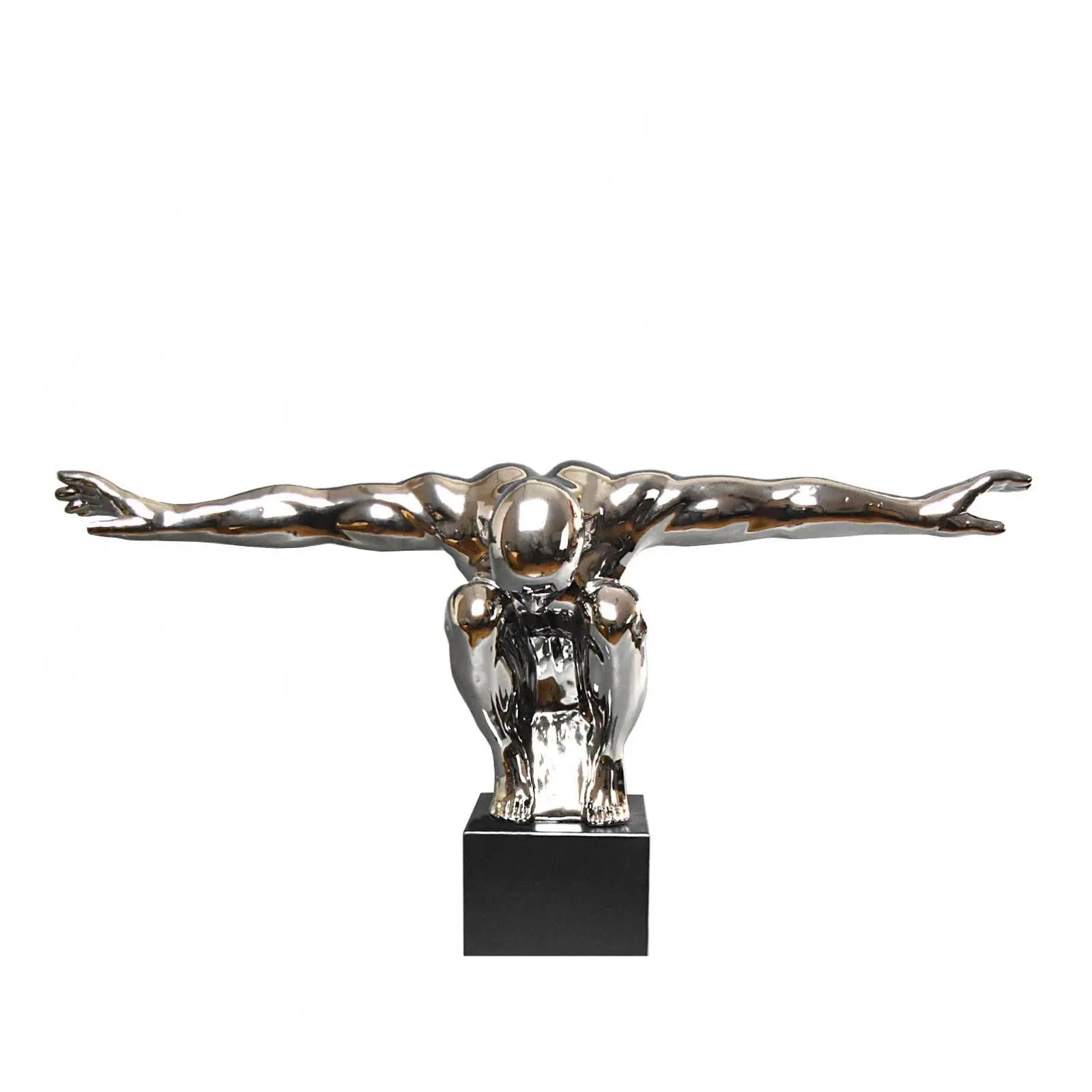Zen Sculpture | Chrome - Roberto Grassie Furniture